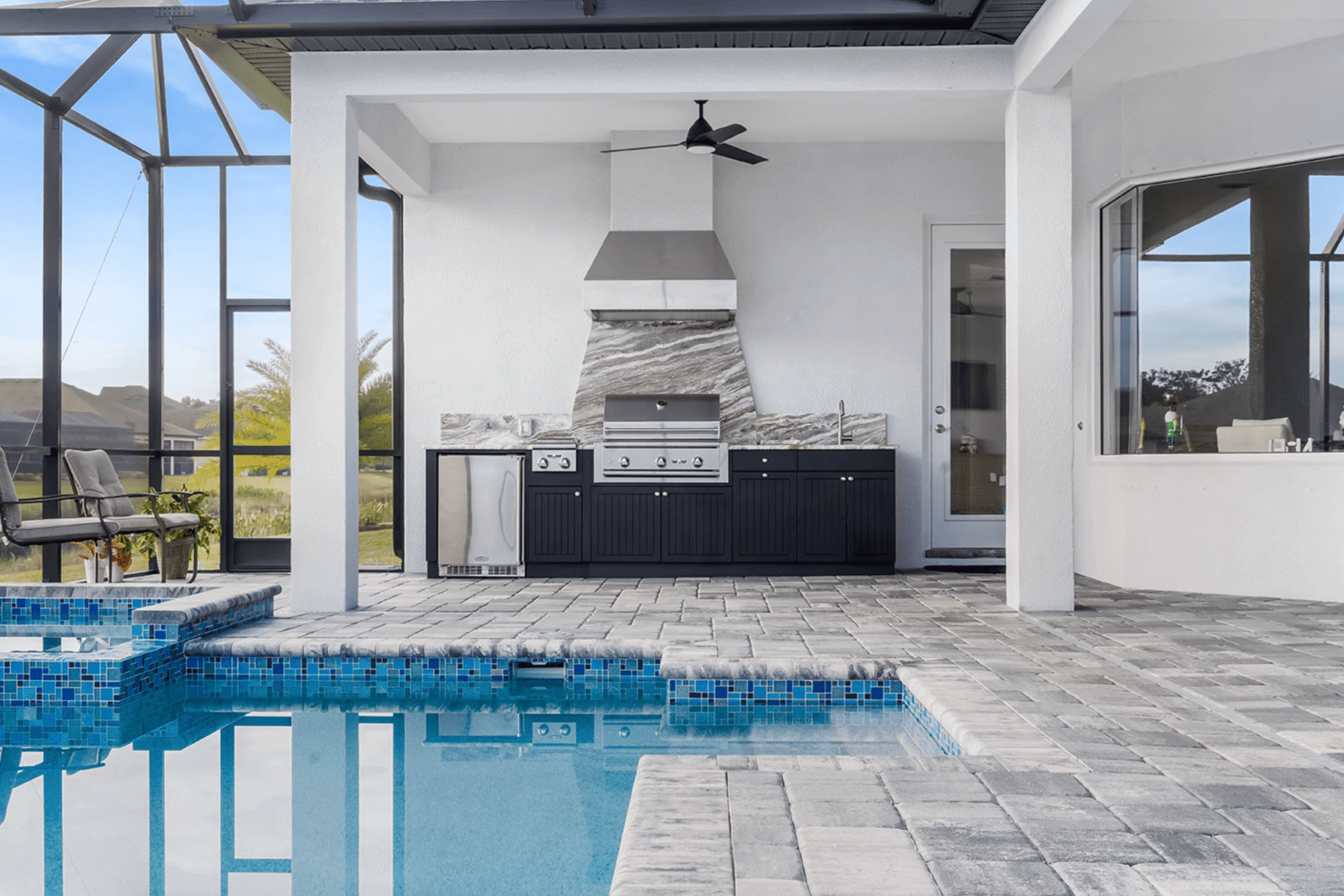5 Design Ideas for Poolside Outdoor Kitchens - Werever Outdoor Cabinets
