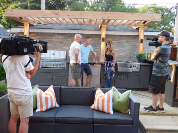 Kitchen Crashers - Stormy Outdoor Kitchen - Werever Outdoor Cabinets